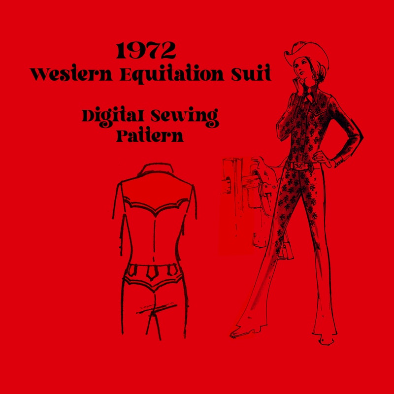 70s Western Pattern Women - Etsy