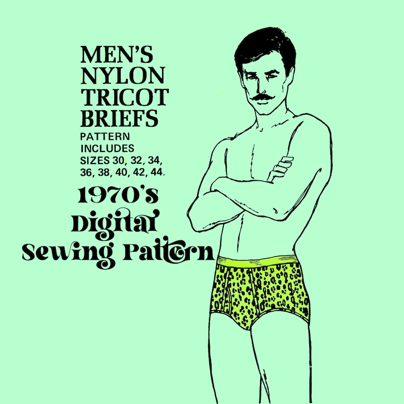 Mens Tricot Nylon Underwear - Etsy