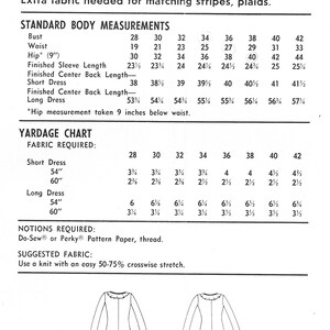 70s Party Dress Digital Sewing Pattern // Use 50-70 % Stretch Fabric ...