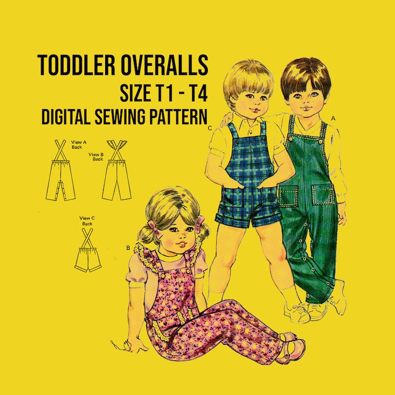 Toddler Pattern - Etsy