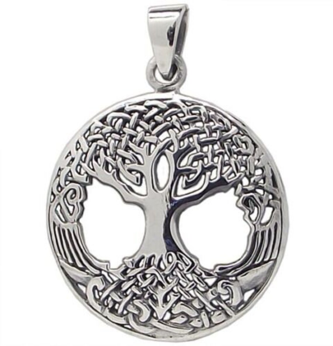 Sterling Silver 925 Tree of Life Pendant - Etsy