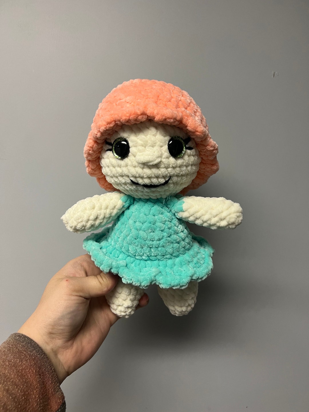 Fiona Flower Plush Doll - Etsy