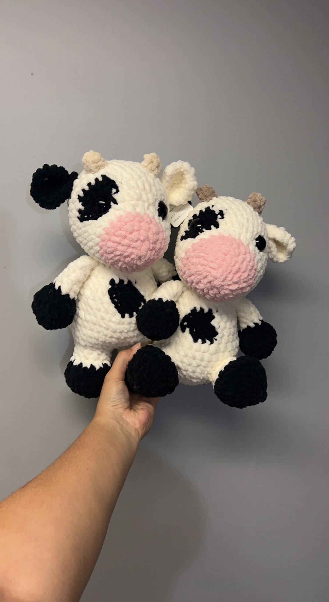 Crochet Cow Stuffie - Etsy