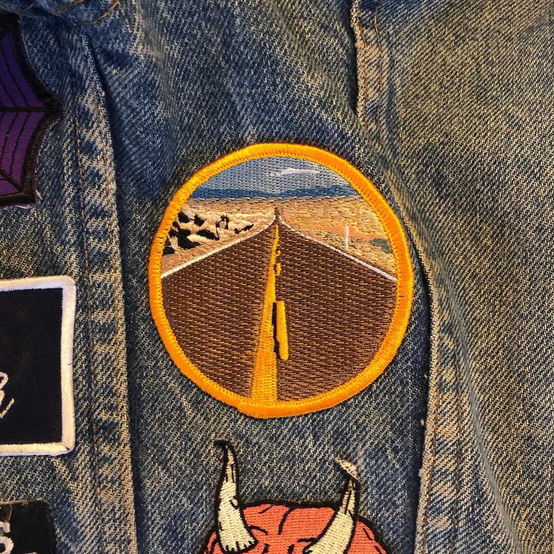 Infinite Highway Patch, Embroidered, Western Highways Vintage - Etsy