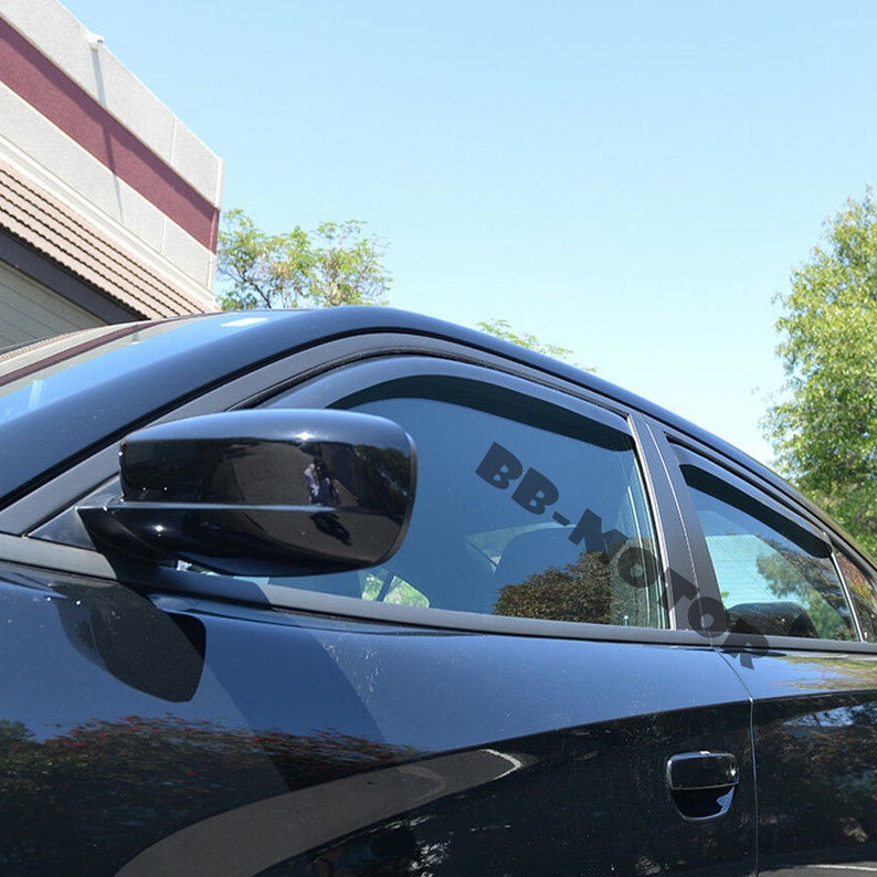 For 11-19 Dodge Charger SRT V6 V8 Daytona IN-CHANNEL Side Window Frame ...