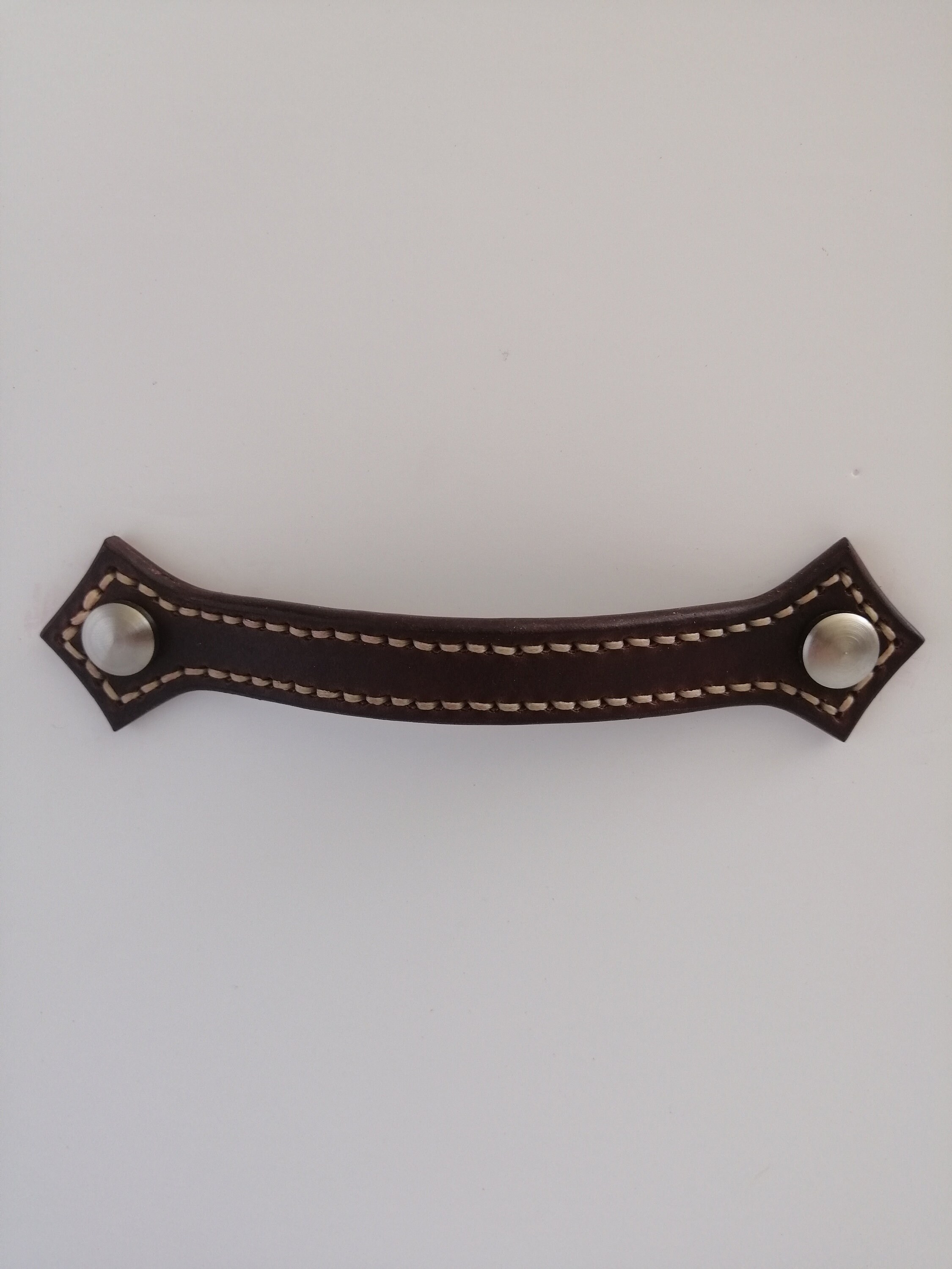 Leather Drawer Handles Knopf Knob Leather Drawer - Etsy