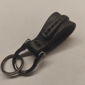 Leather Key Ring,leather Key Ring Bracelet,leather Keychain,leather Key ...