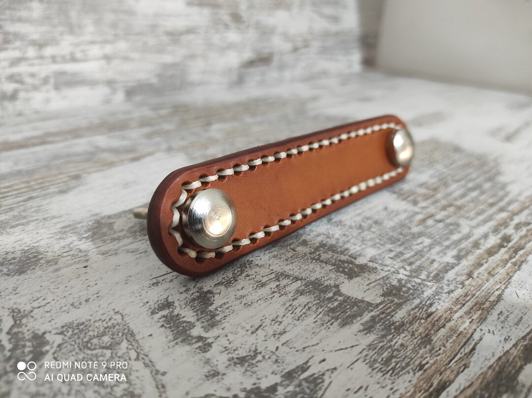 Leather Drawer Handles, Knopf, Knob, Leather Drawer Pulls,handles ...