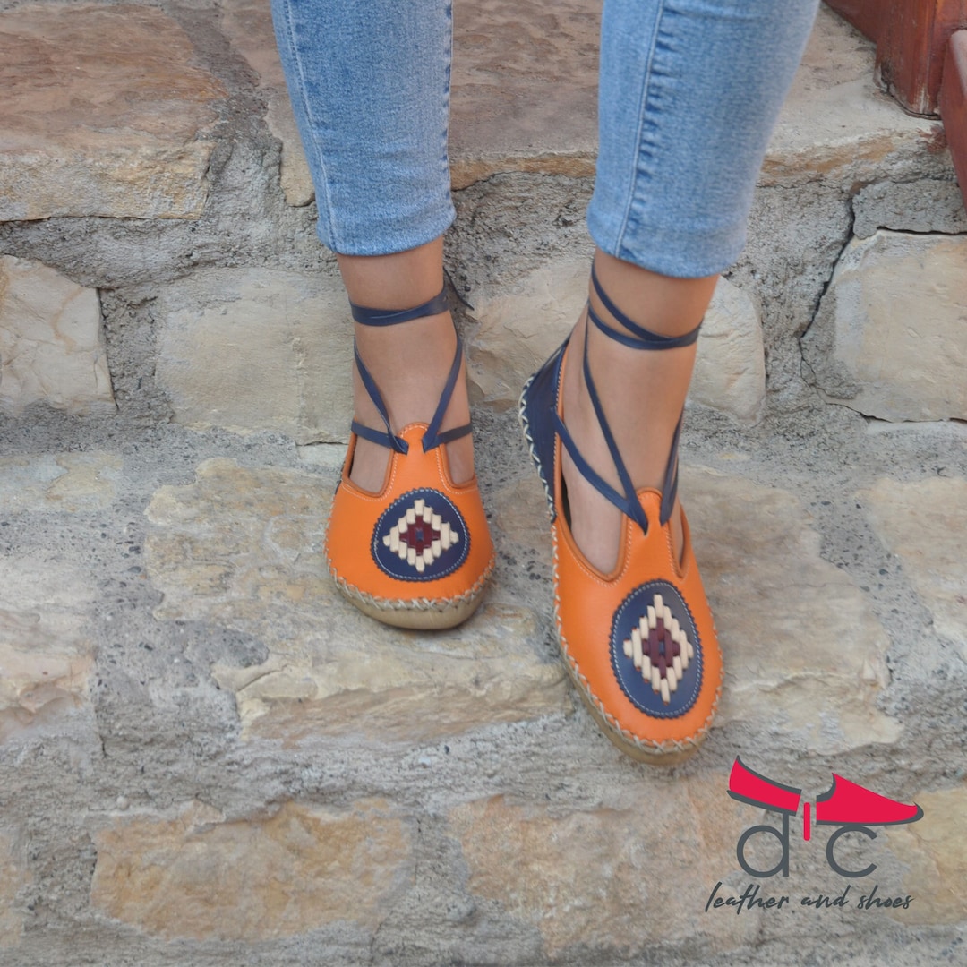All Leather Handmade Sandals, Grounding Soles, Authentic Sandals, Miami ...