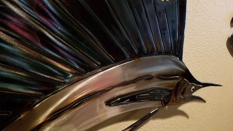Metal Sailfish Wall Art - Etsy