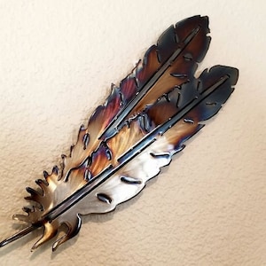 Metal Eagle Feathers - Etsy