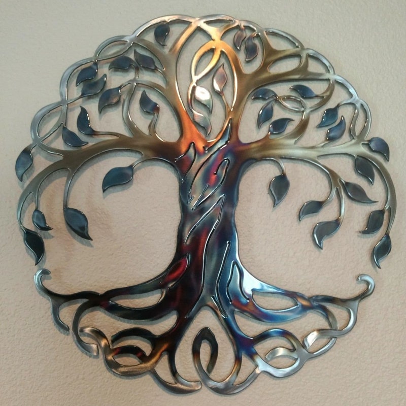 Metal Tree Wall Art - Etsy