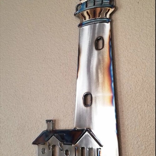 Let Your Light Shine With Lighthouse Home Decor Metal Wall Art | Etsy