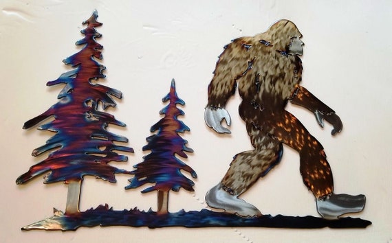 Bigfoot Tree Scene | Etsy