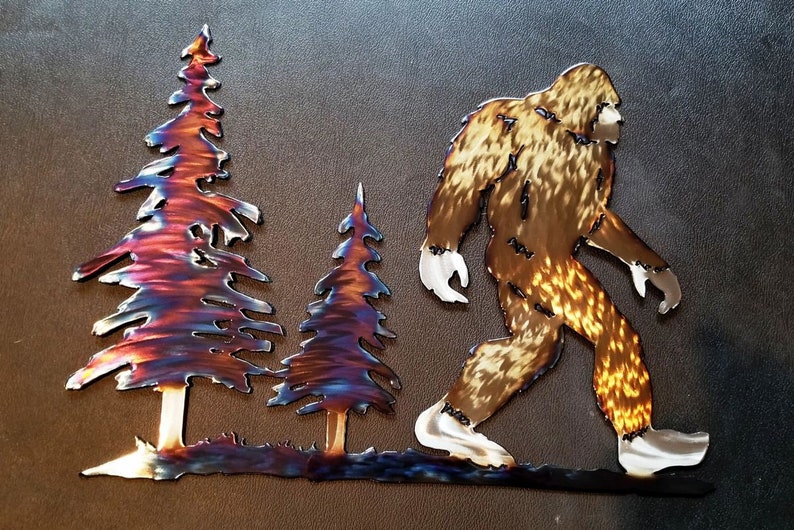 Bigfoot Tree Scene - Etsy