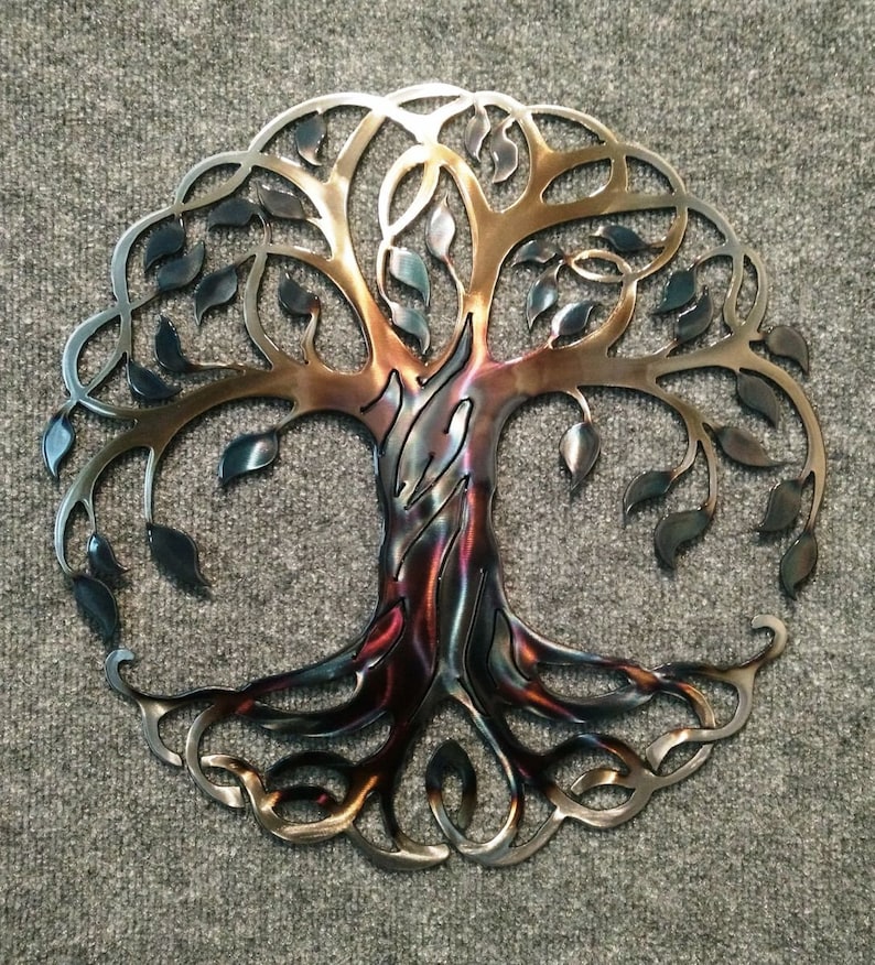 Tree of Life Metal Wall Art - Etsy