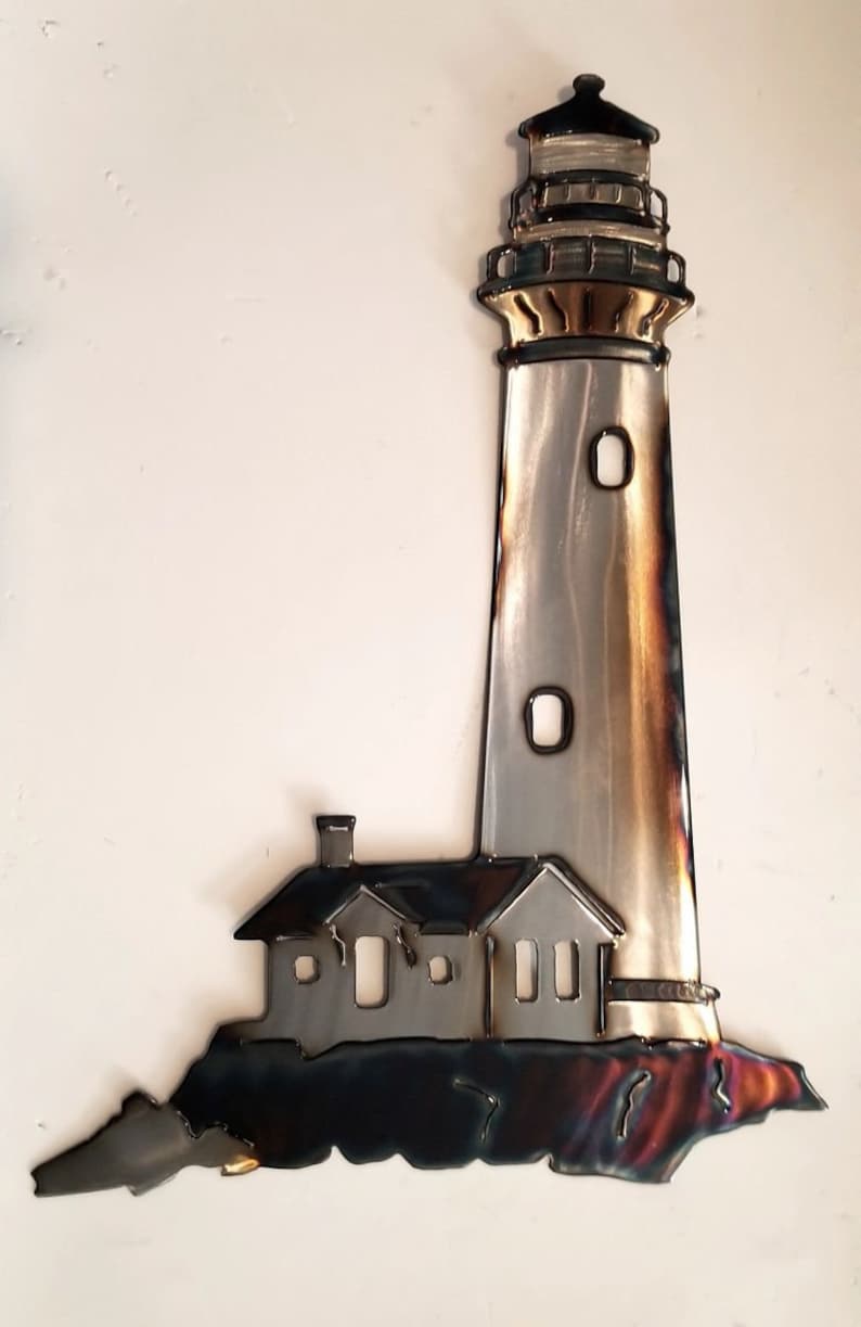 Metal Lighthouse - Etsy
