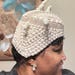 Ivory Pearl Covered Hat With Sparkling Design - Etsy