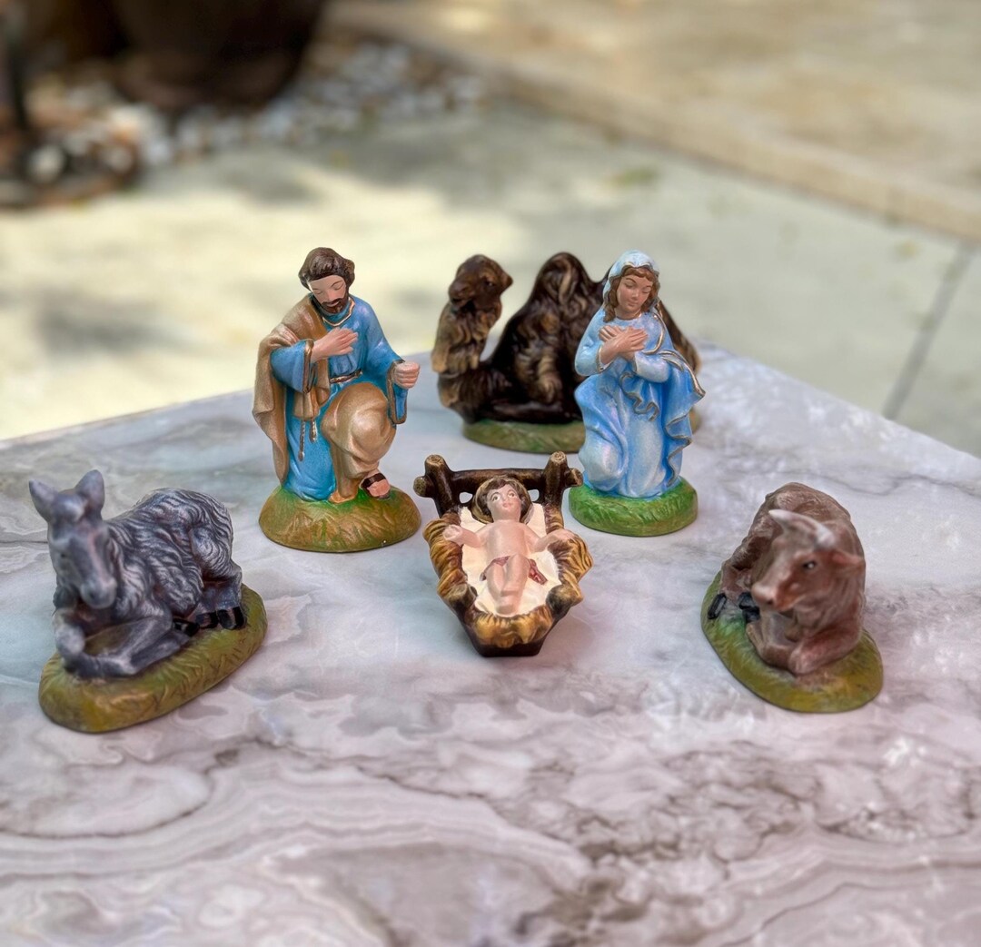 Ceramic Nativity Set 1 - Atlantic Mold - - Etsy
