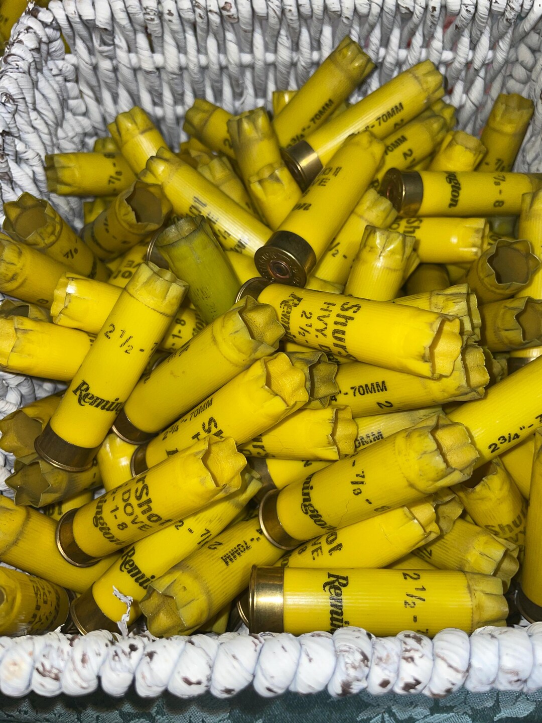 Lot of 100 Remington Spent Empty 20 Gauge Shotgun Shells for Reloading ...
