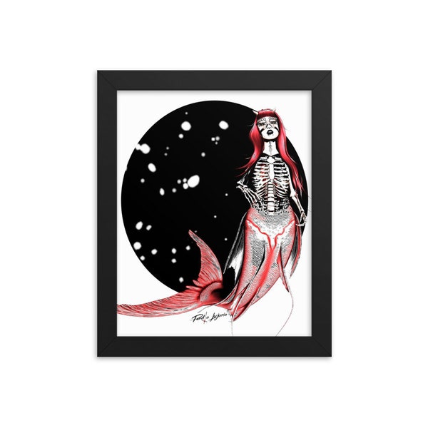 Goth Mermaid - Etsy