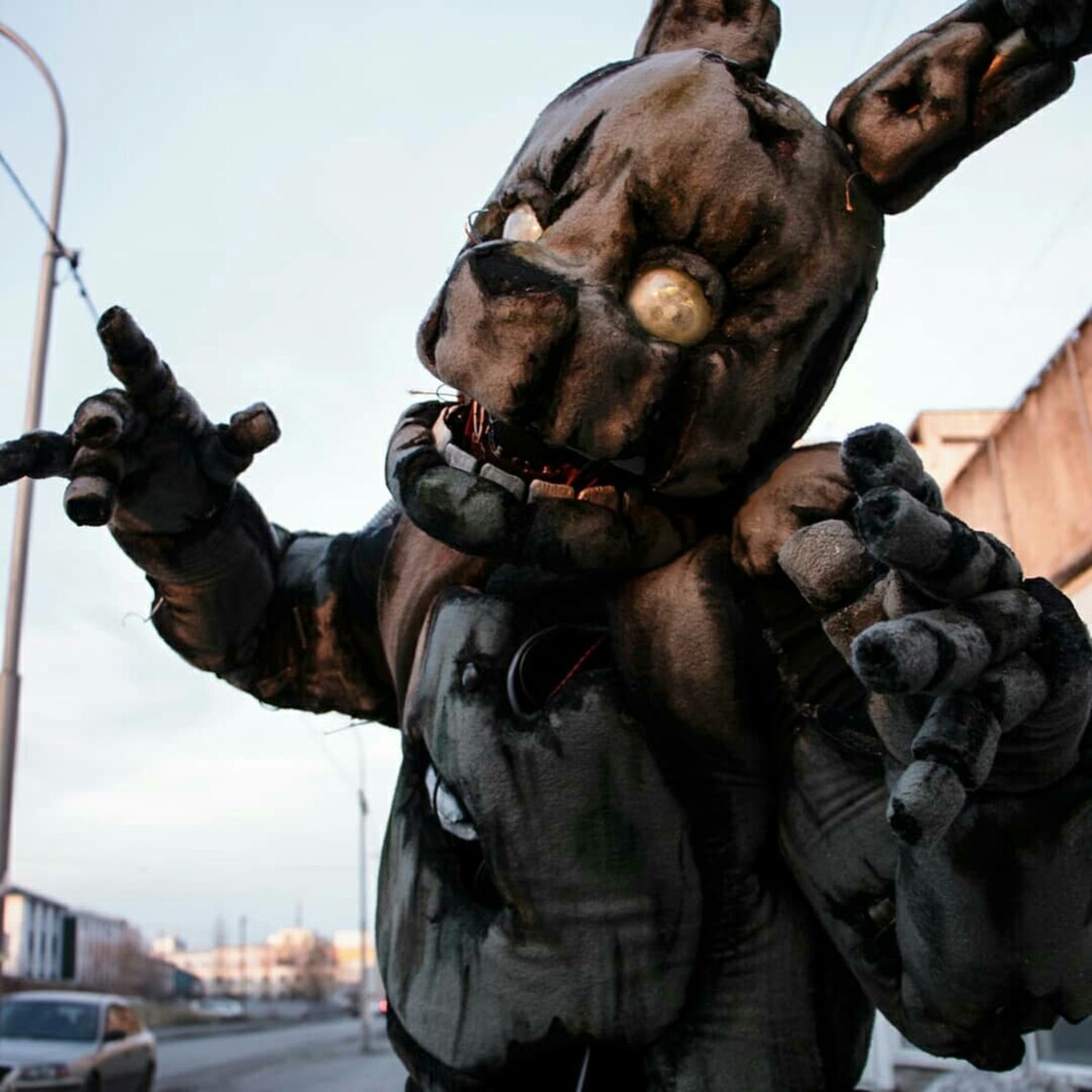 FNAF cosplay Springtrap costume game cosplay Five Nights at | Etsy