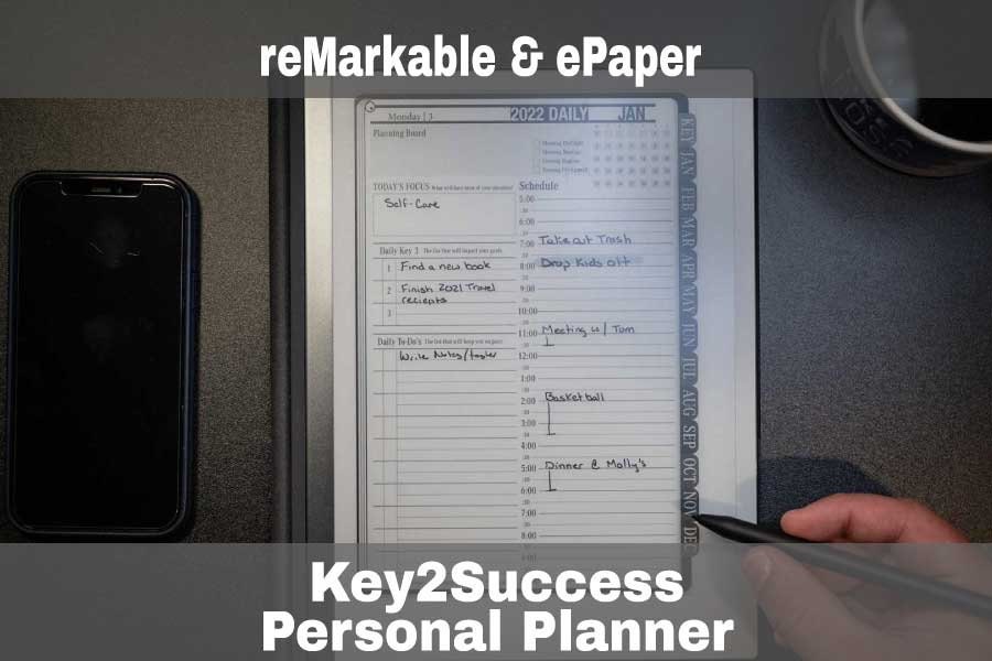 2022 Digital Planner for Remarkable & Supernote Key2success Personal - Etsy