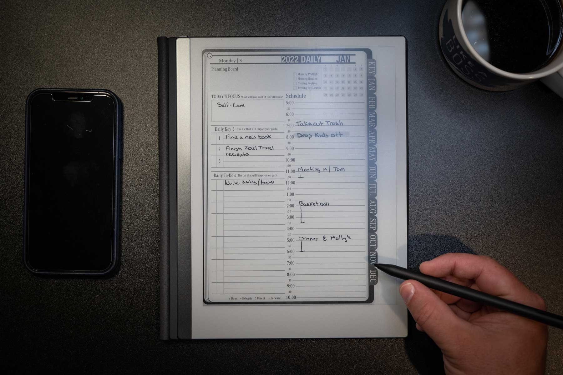 2022 Digital Planner for Remarkable & Supernote Key2success Personal - Etsy