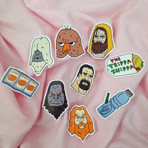 NEW the Big Lez Show Sticker Pack - 8 Stickers - Etsy