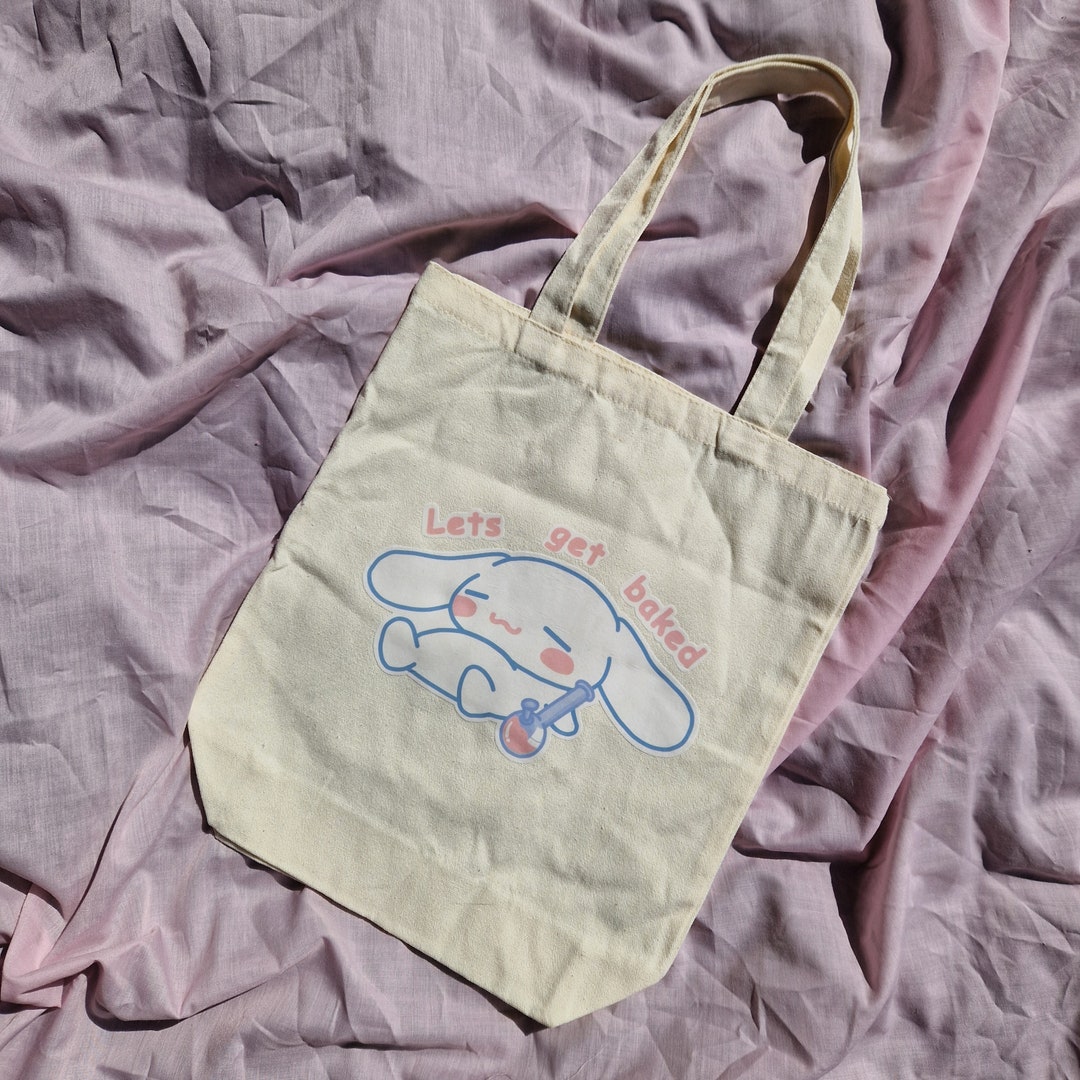 Kawaii Baked Cinna Dog / Bunny Tote Bag - Etsy
