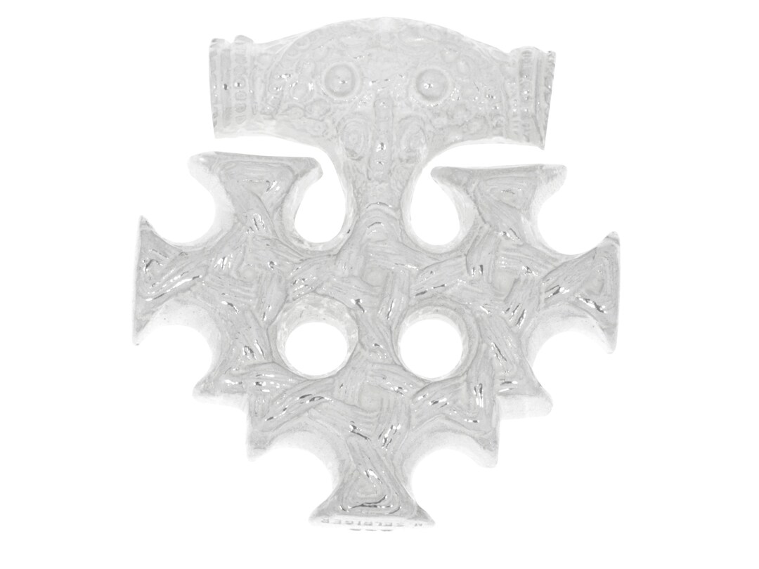 Hiddensee Cross Pendant (medium Size) Solid 925 Silver - Etsy
