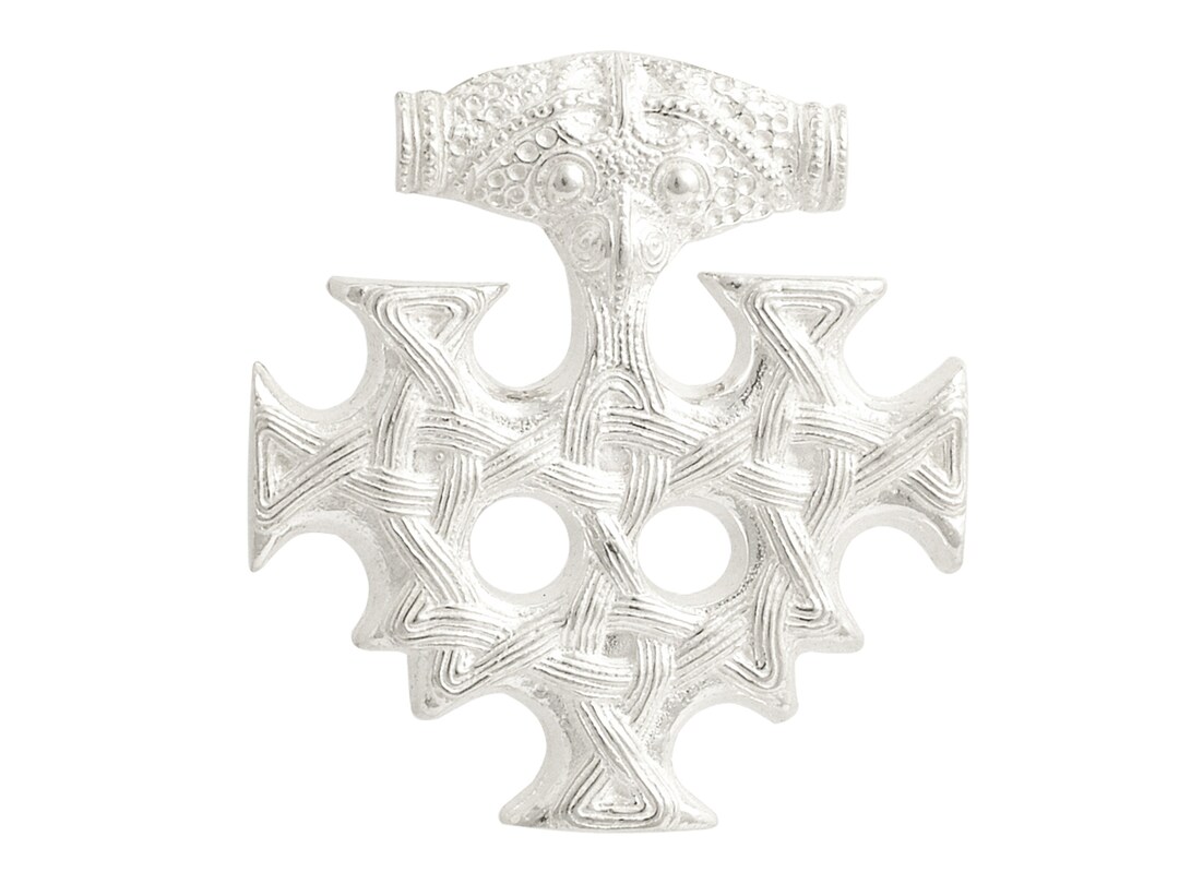 Pendant Hiddensee Cross Large One-sided 925 Silver - Etsy