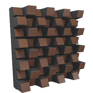 Sound Acoustic Studio Diffuser «sirius» | 20"x20" (50x50cm) | 2D QRD ...