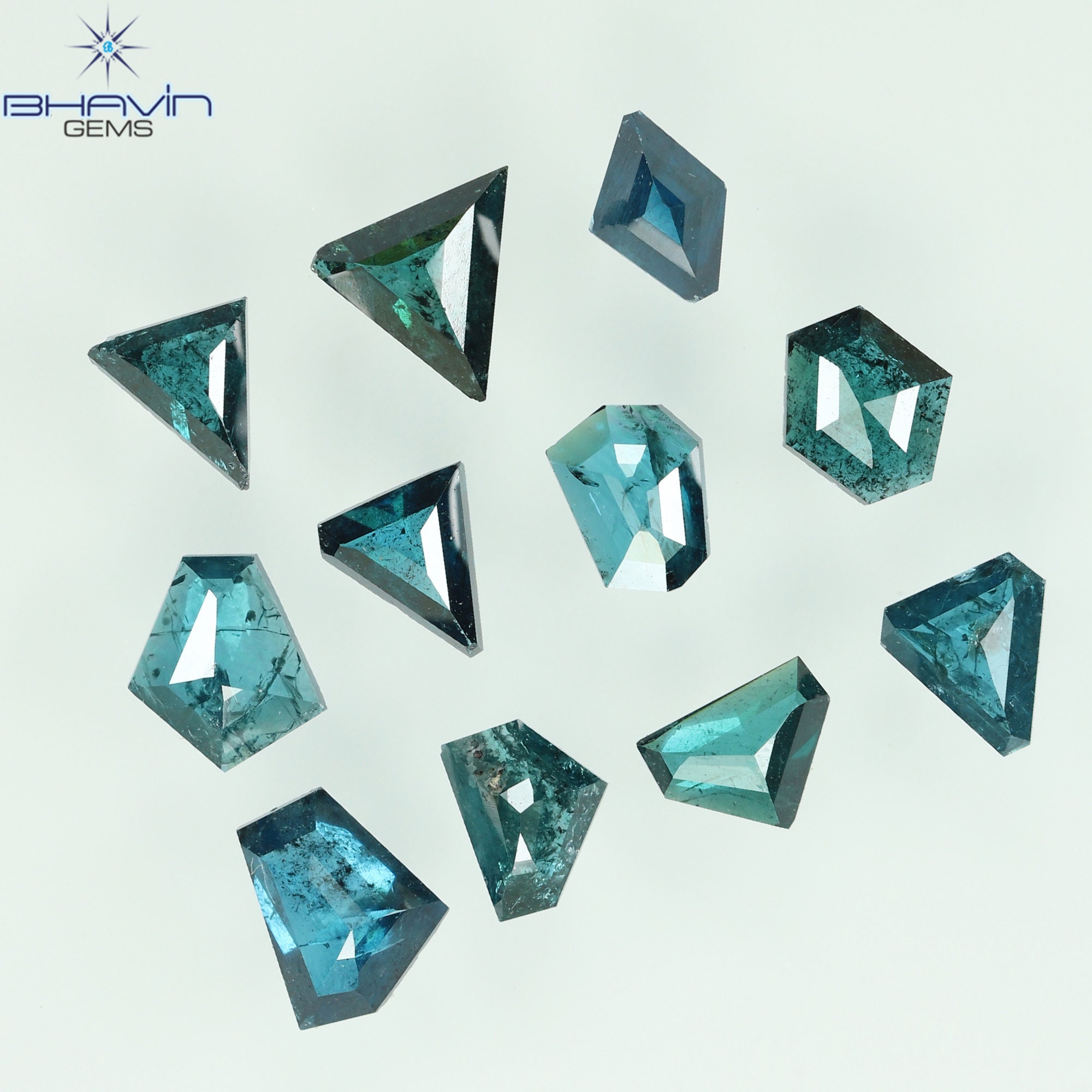 1.42 CT/11 Pcs Mix Diamond Natural Loose Diamond Mix Cut | Etsy