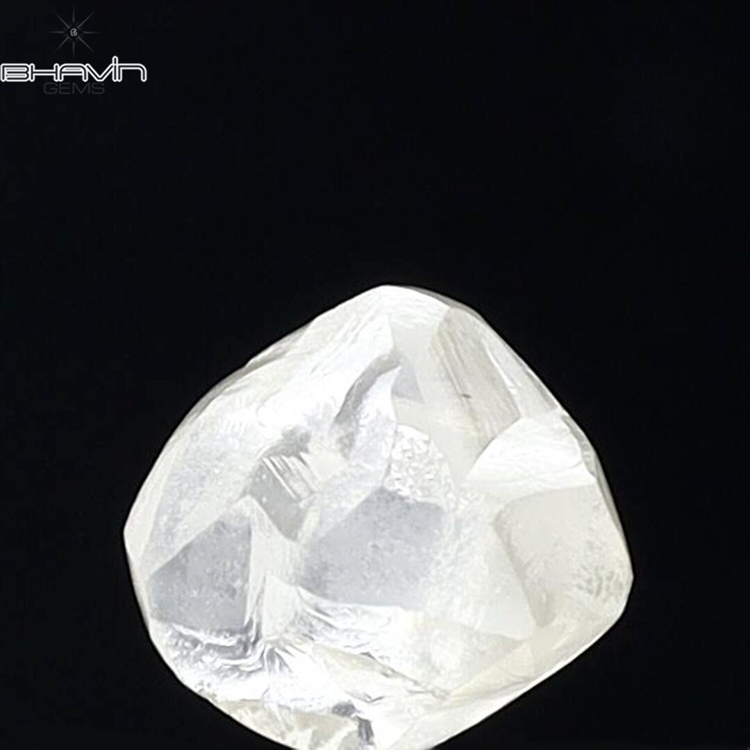 0.99 CT Rough Diamond White Color Natural Loose Diamond Gifts for ...
