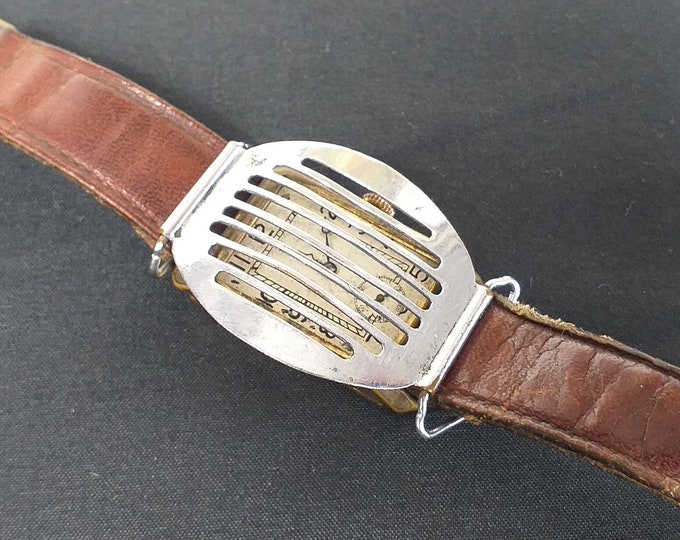 1940s Vertex/varex Military Style Watch With Cover Hand Wind Rolled ...