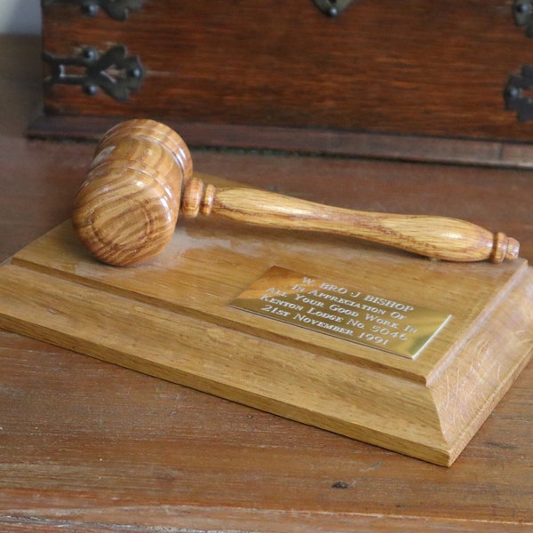 Masonic Gavel - Etsy