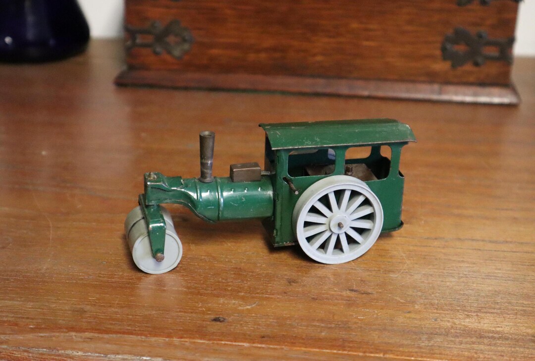 1950's Triang Minic Tinplate Clockwork Steam Roller - Made in England ...