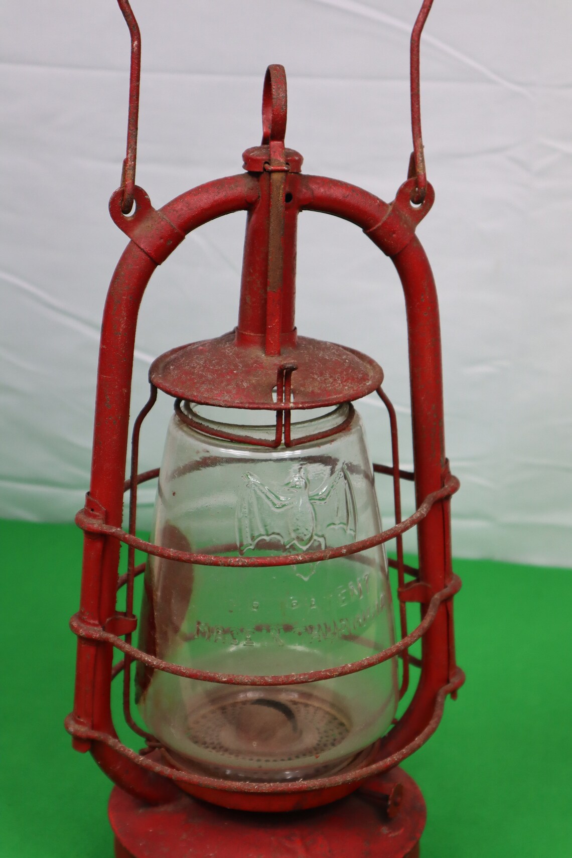 Vintage BAT Lantern D.R Patent Large Bat Storm | Etsy