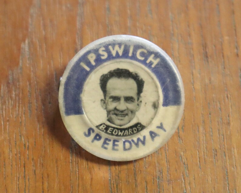 1960's Speedway Badges Inc 1969 World Championship - B.edwards Ipswich ...