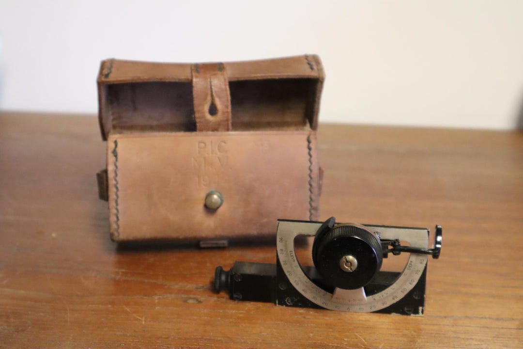 WW2 1944 British Military Issued Field Sextant With Broad Arrow Mark ...