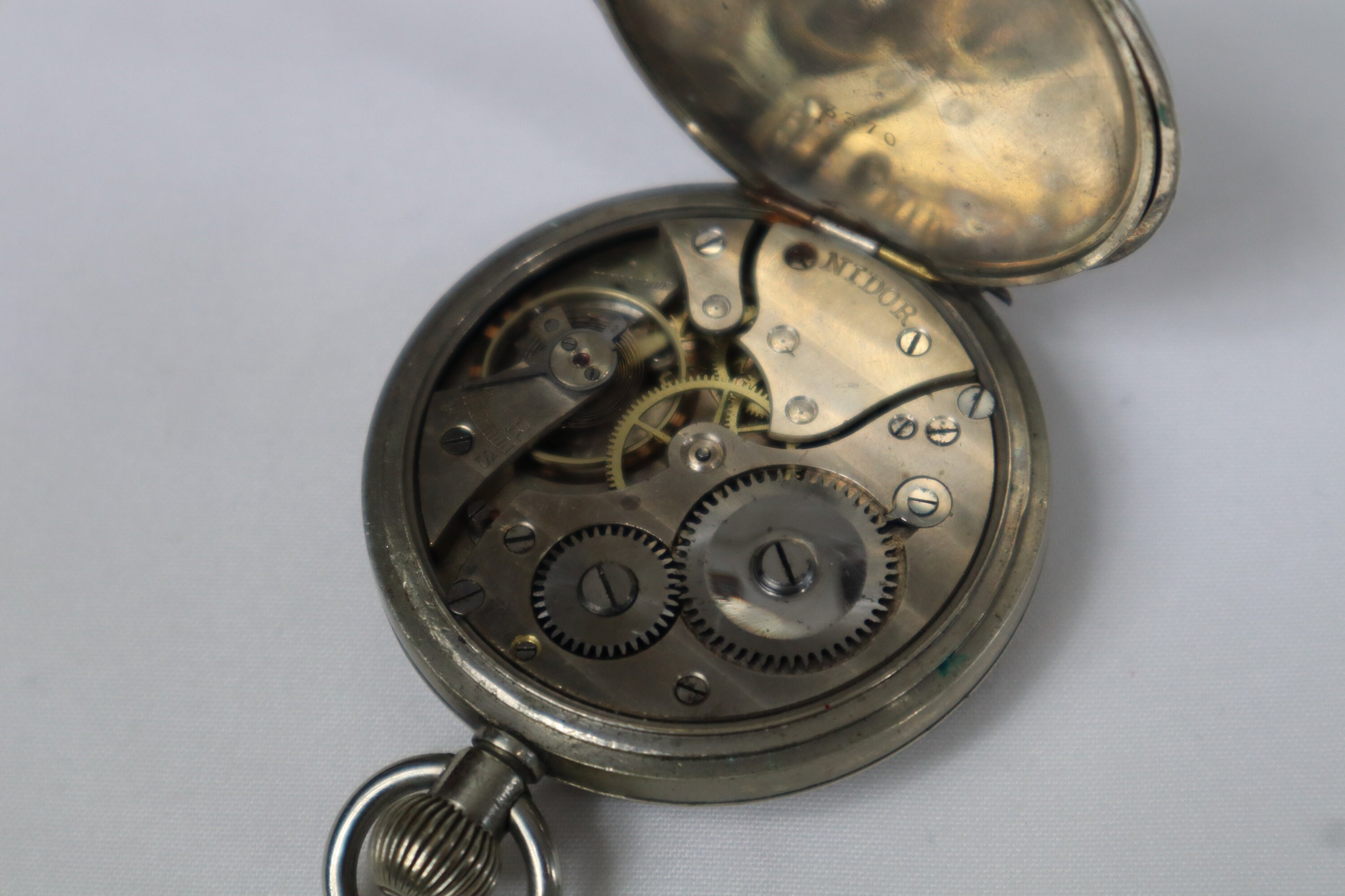 Vintage NIDOR Swiss Pocket Watch Gents Pocket Watch | Etsy