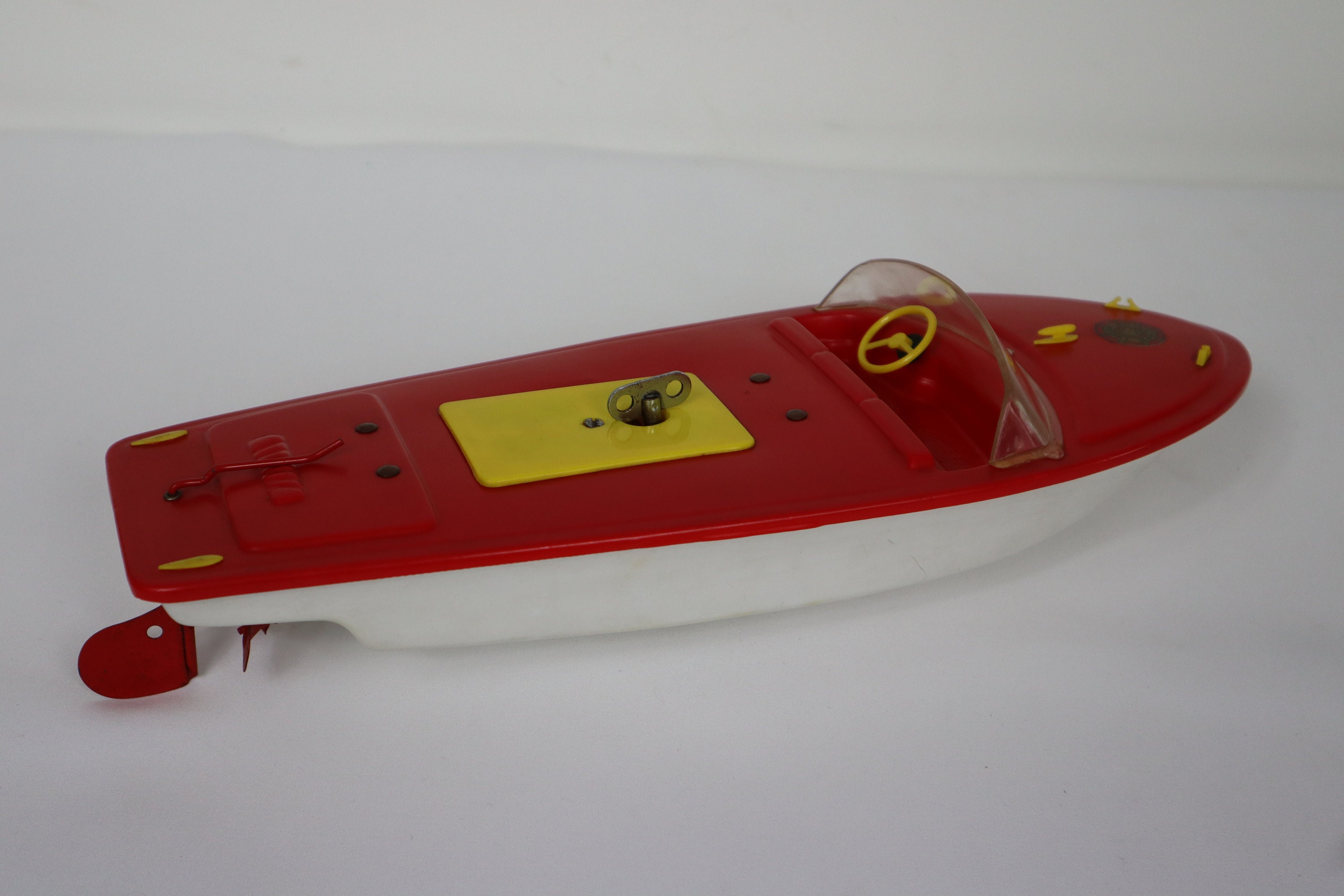 1960's Sutcliffe minx Clockwork Speedboat in | Etsy