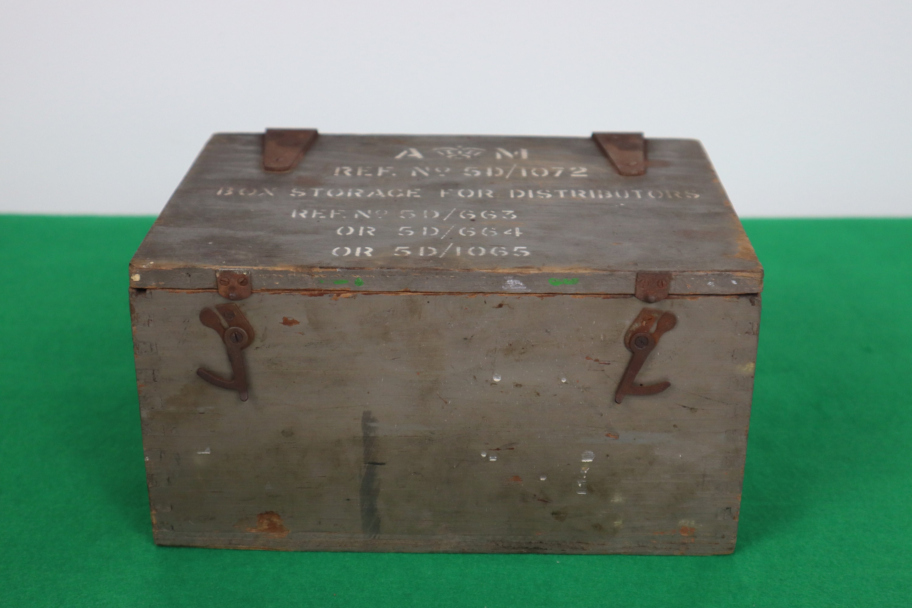 WW2 Air Ministry Wooden Case Box Storage For Distributors | Etsy