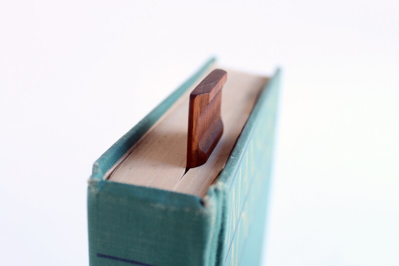 Edge Bookmark / Solid Wood Bookmark - Etsy