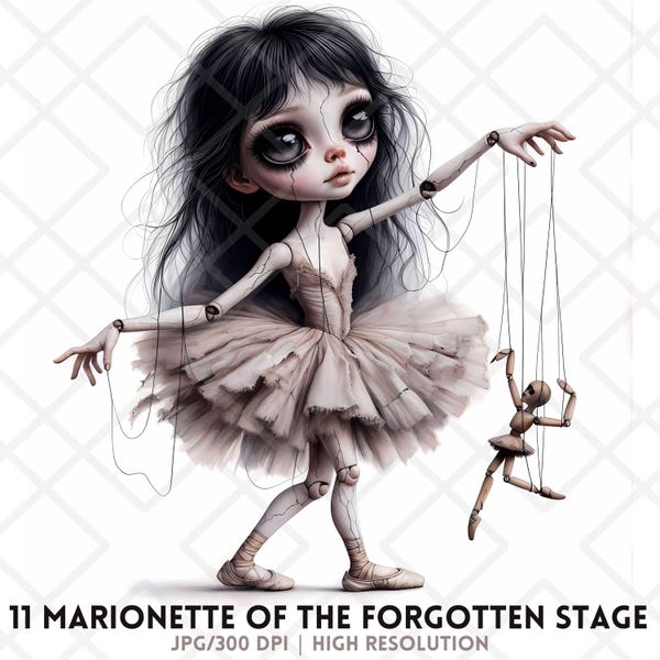 Creepy Marionette - Etsy