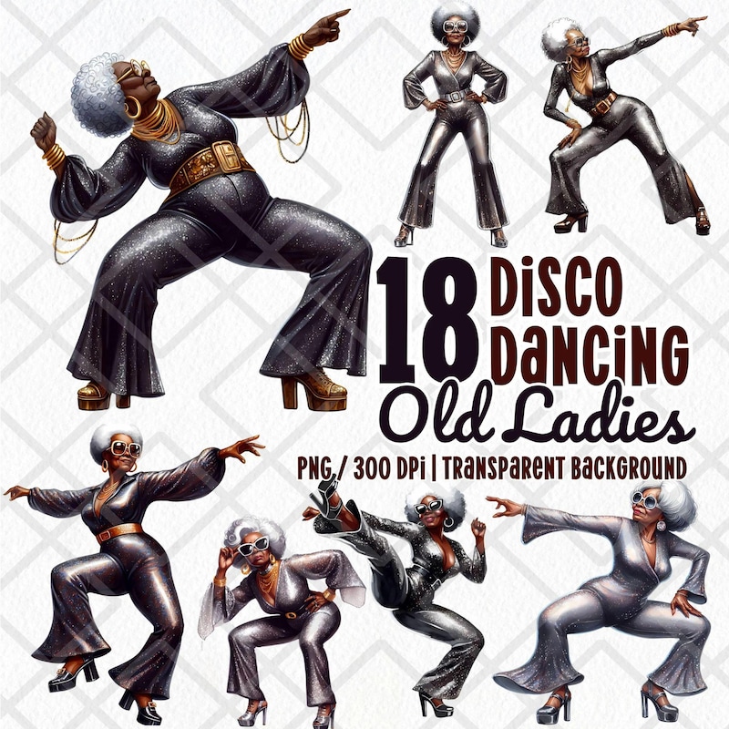 1970s Clip Art Women - Etsy UK