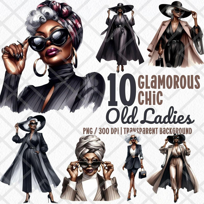 Mature Black Women Photos - Etsy