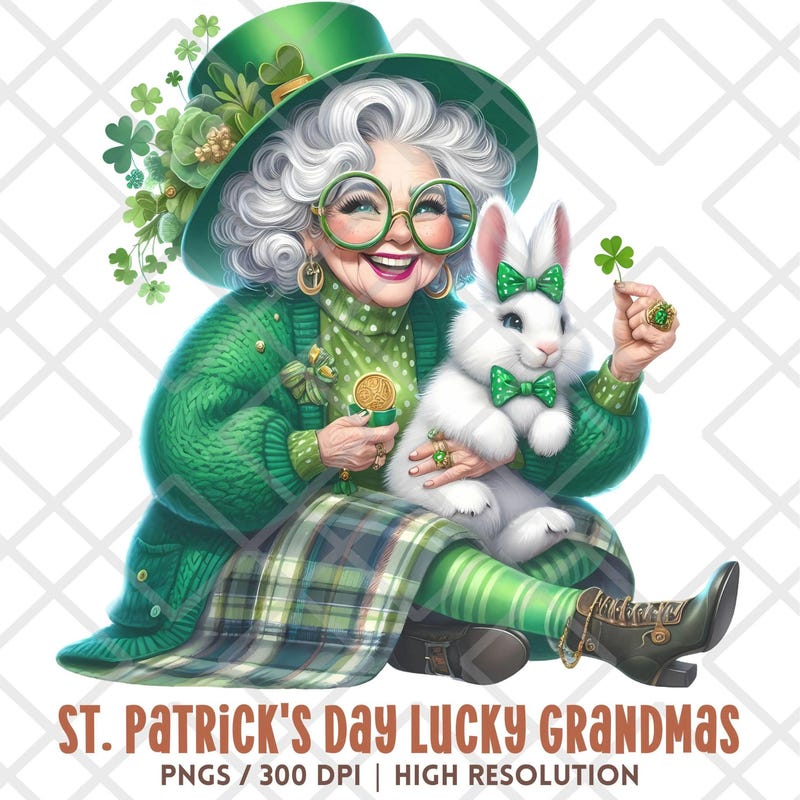 Old Lady St Patricks - Etsy