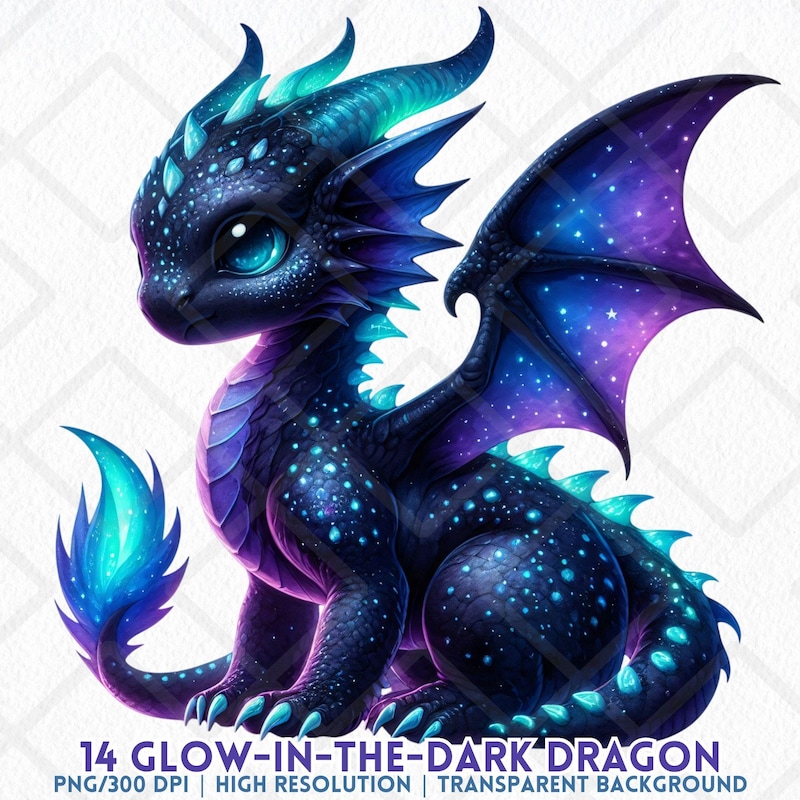 Dragon Star Clipart - Etsy